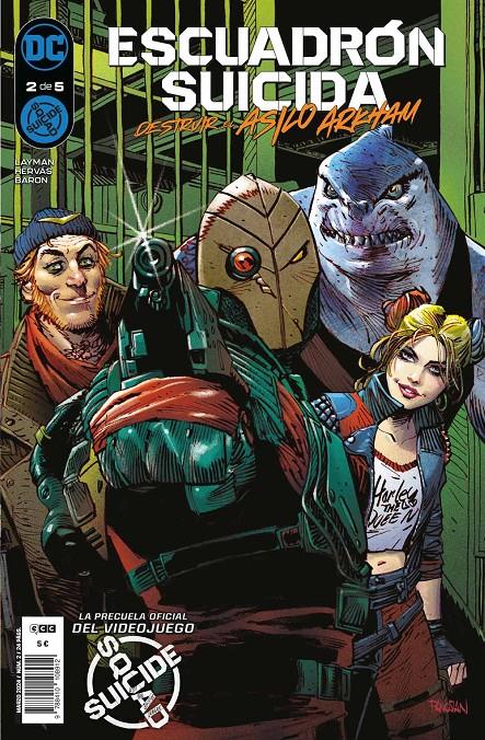ESCUADRÓN SUICIDA, DESTRUIR EL ASILO ARKHAM # 02 (PORTADA PROVISIONAL ...