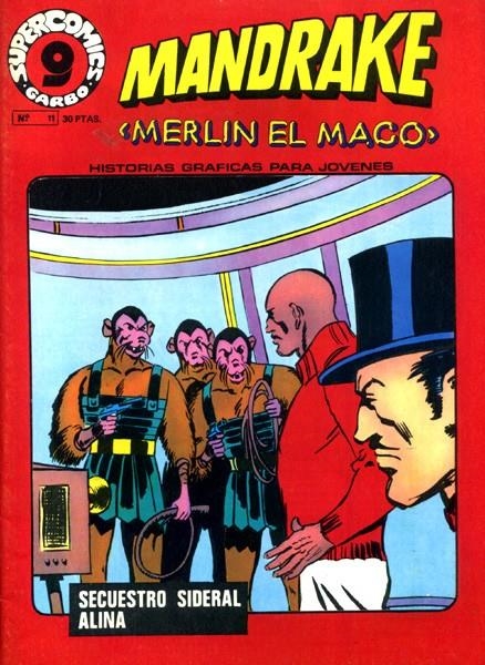 SUPERCOMICS GARBO # 11 MANDRAKE MERLIN EL MAGO | 147728 | VARIOS ...